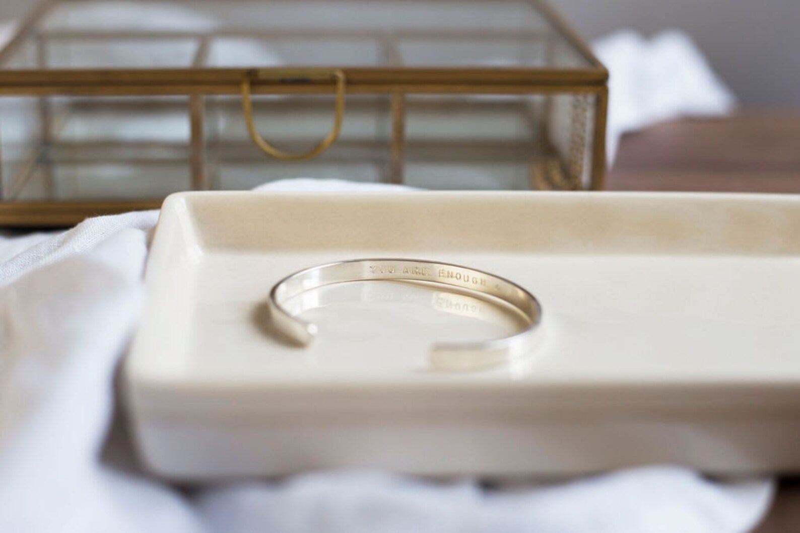 Silver Secret Message Cuff Bracelet Personalised Sterling | Etsy