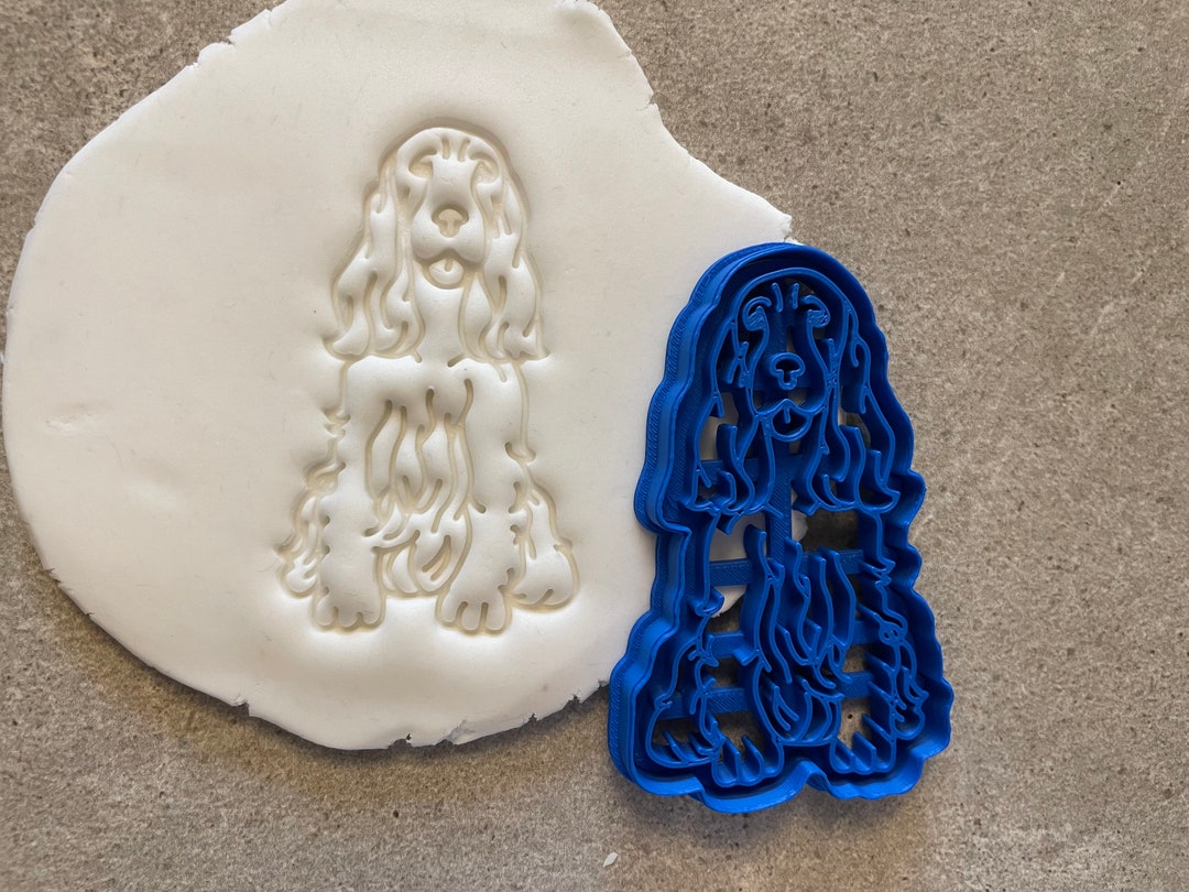 Cocker Spaniel Dog Cookie Cutter, Biscuit Cutter, Cute Dog, Animal ...