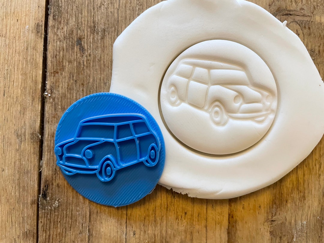 Mini Car Embosser With Free Circle Cutter, Fondant, Cupcake, Decoration ...