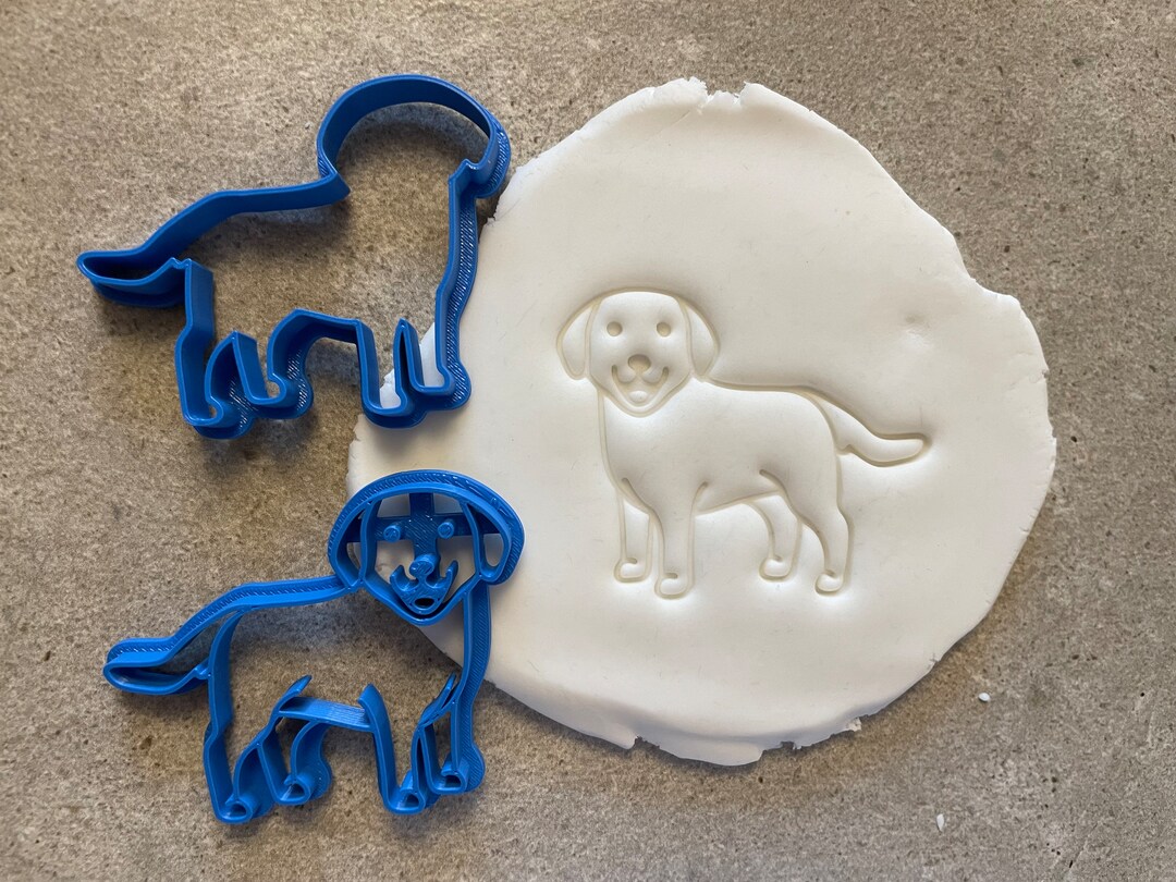 Labrador Retriever Cookie Cutter, Dog Biscuit Cutter, Animal Icing ...