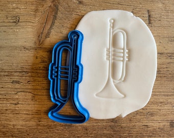 Trumpet Cookie Cutter Music Instrument - Etsy