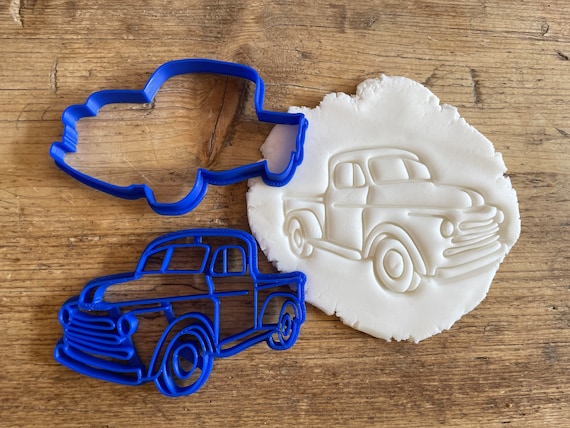 Dodge Pickup Truck Cookie/ Biscuit Cutter Icing Cake - Etsy UK