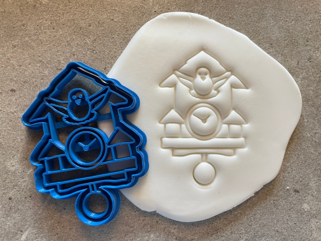 Cuckoo Clock Cookie Cutter, Biscuit Baking Accessories, Cake Decorating ...