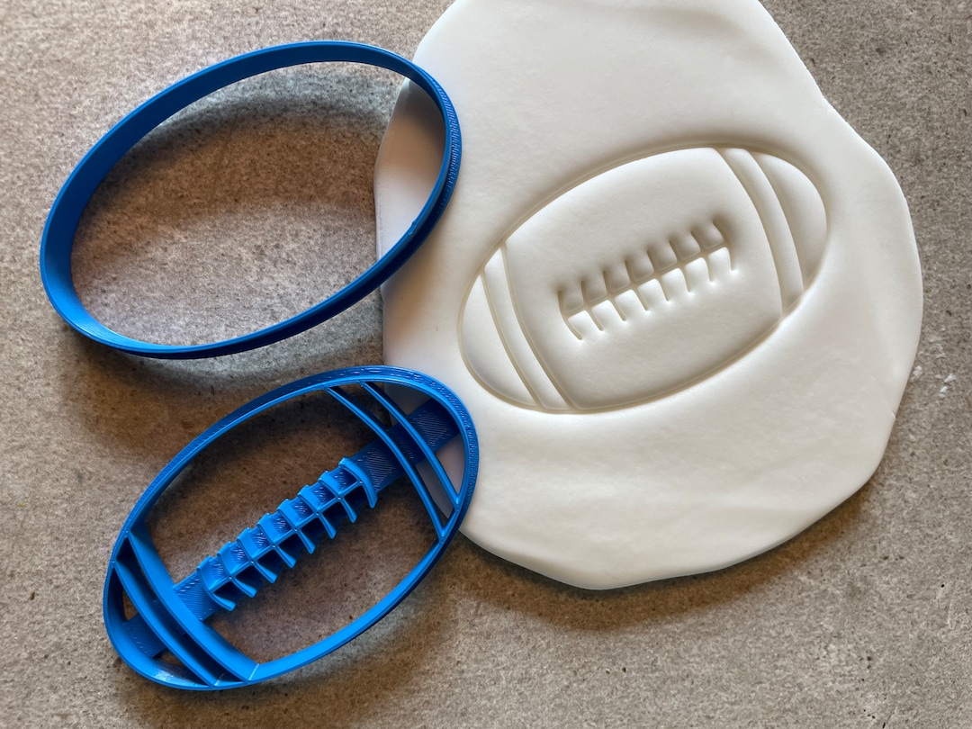 Rugby Ball Cookie Cutter, Biscuit Decorating Ideas, Birthday, Icing ...