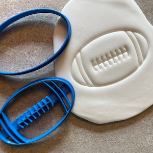 Rugby Ball Cookie Cutter, Biscuit Decorating Ideas, Birthday, Icing ...