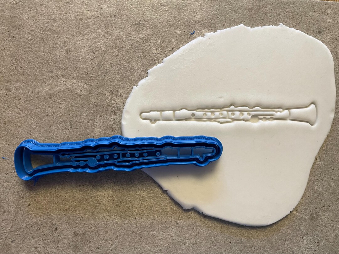 Clarinet Cookie Biscuit Cutter and Stamp - Etsy