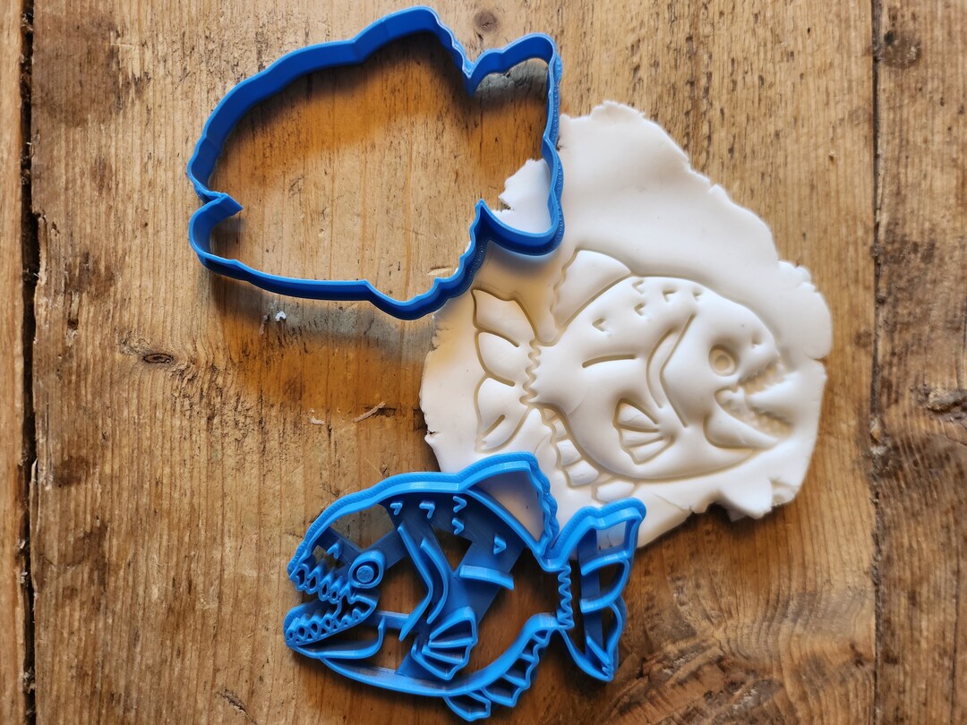 Piranha Cookie Biscuit Cuter, Cake Decoration, Baking Accessories Sea ...