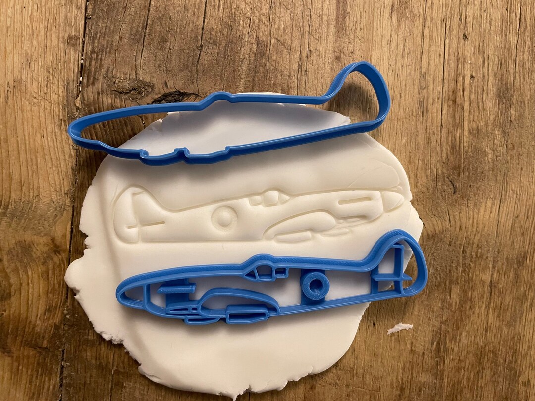 WW2 Spitfire Supermarine Cookie Cutter, Biscuit Cutter, Sugarcraft ...