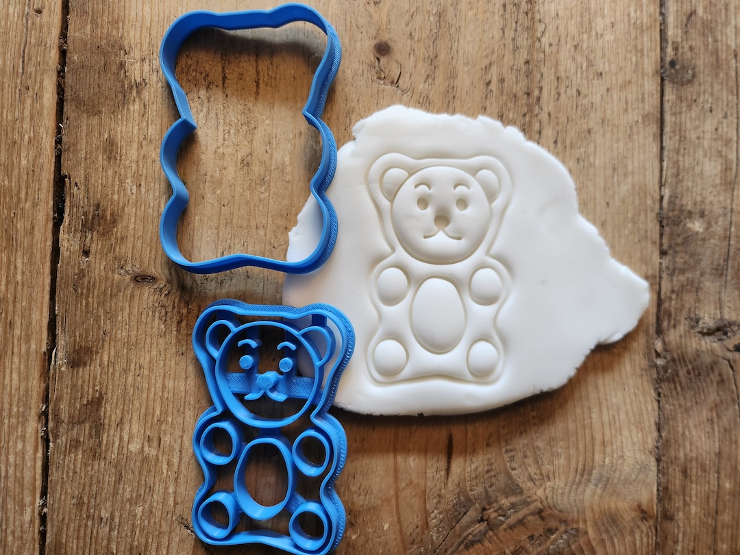 Gummy Bear Shaped Cookie Biscuit Cutter, Fruit, Food, Yellow, Cute ...