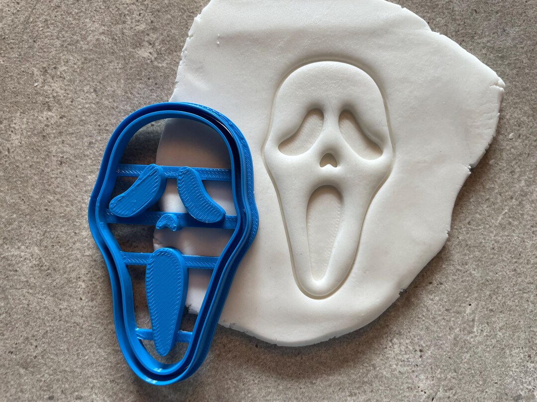 Scream Mask Cookie Cutter, Biscuit History Baking Accessories Cake ...