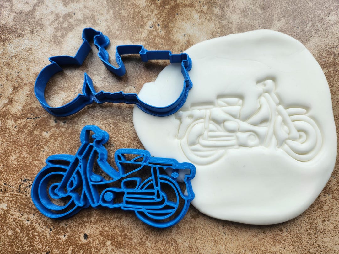Honda CB90 Motorcycle/ Motorbike Cookie, Biscuit Cutter, Cake ...