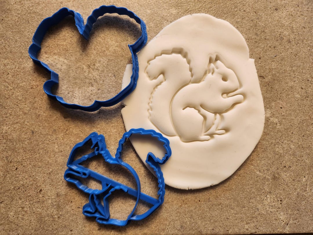 Red Squirrel Cookie Cutter, Biscuit Nature, Biscuit, Icing, Tree ...