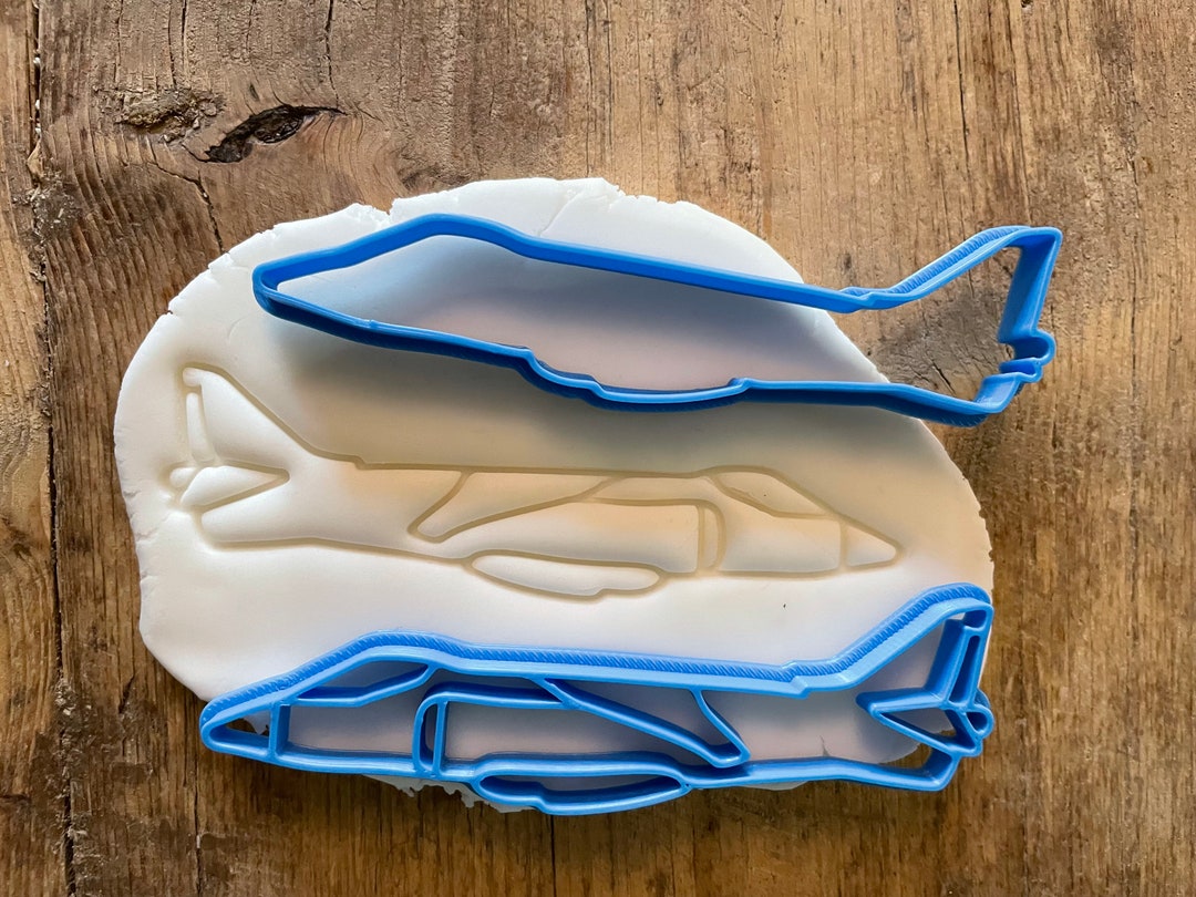Harrier Jump Jet Cookie Cutter, Biscuit Cutter, Sugarcraft, Icing ...