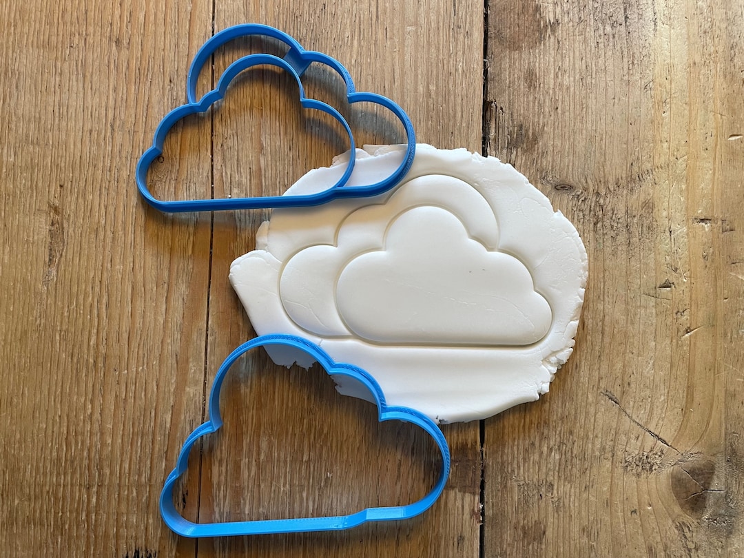 Cloud Shaped Cookie Biscuit Cutter Nature Sunshine Clouds - Etsy