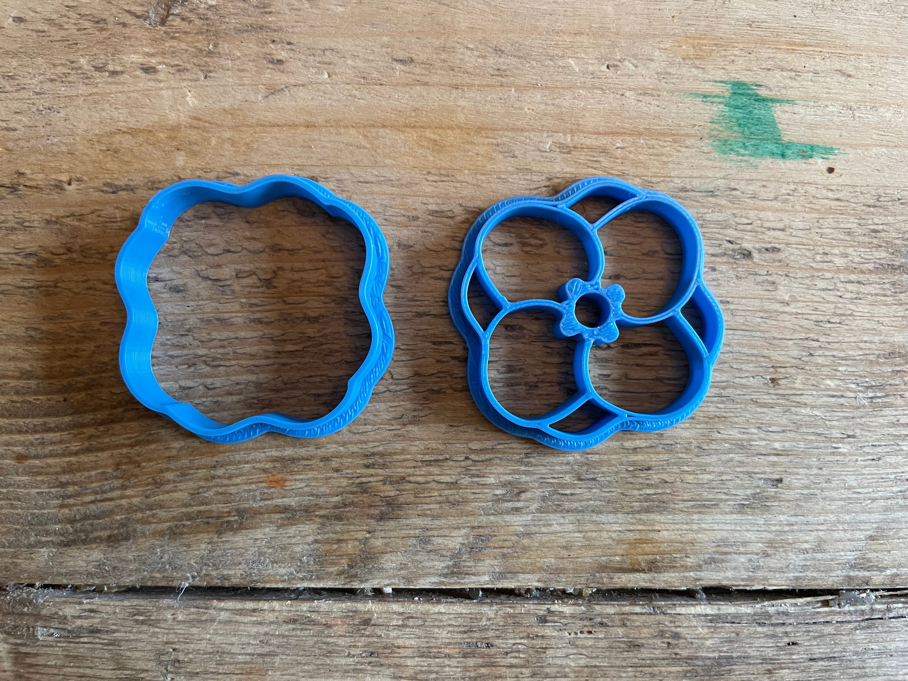 Poppy Cookie/ Biscuit Cutter, Flower, Nature, Decorating, Cake, Icing ...