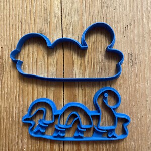 Loch Ness Monster Cookie Cutter, Nessie Biscuit Cutter, Cake Design ...