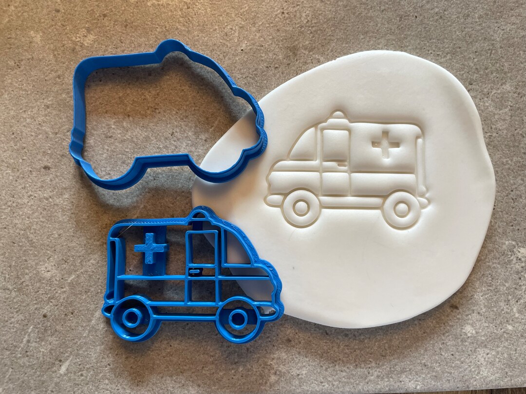 Toy Ambulance Cookie Cutter, Biscuit Baking Accessories Children Party ...