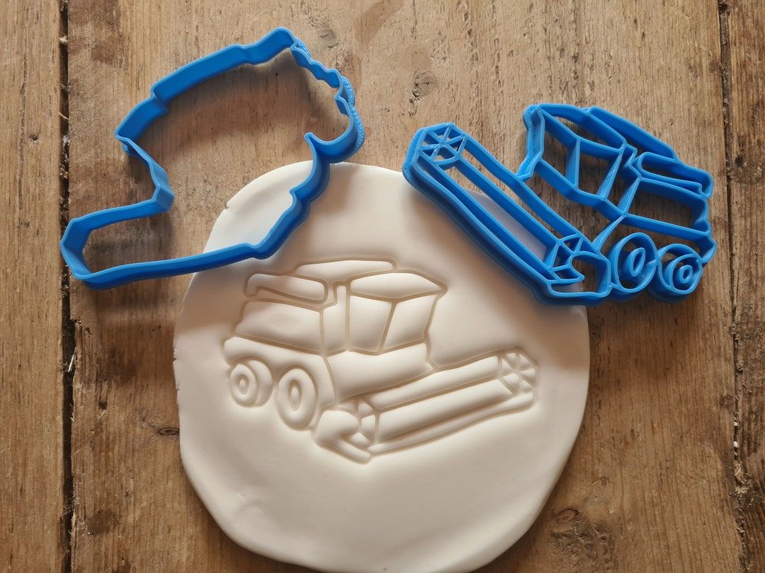 Combine Harvester Cookie Cutter Biscuit Birthday Party - Etsy UK