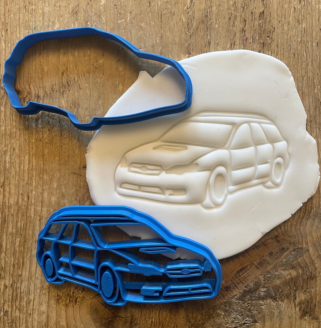 Subaru Legacy Estate Car Cookie / Biscuit Cutter, Japanese Car ...