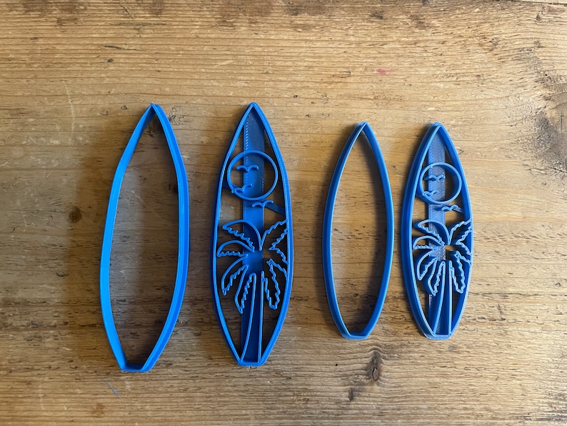 Surf Board Cookie/ Biscuit Cutter, Waves, Water, Summer, Sun, Sugar ...