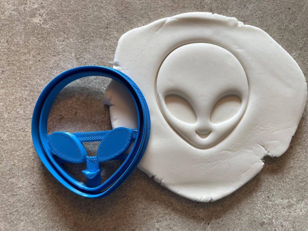 Alien Face Cookie Cutter, Biscuit History Baking Accessories Cake ...