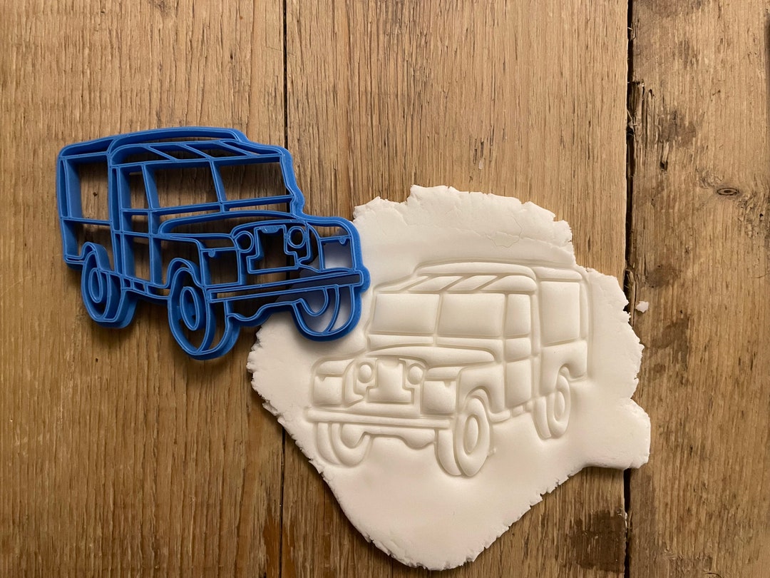 Land Rover Lightweight Series 3 Cookie/ Biscuit Cutter, Fondant, Icing ...