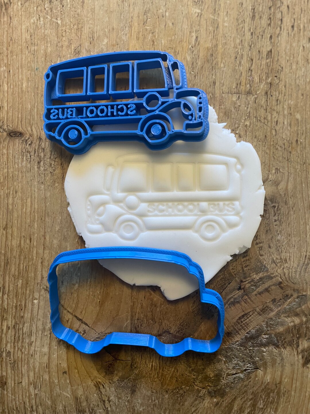 School Bus Cookie Cutter, Biscuit Cutter, Sugarcraft, Icing, Kids ...
