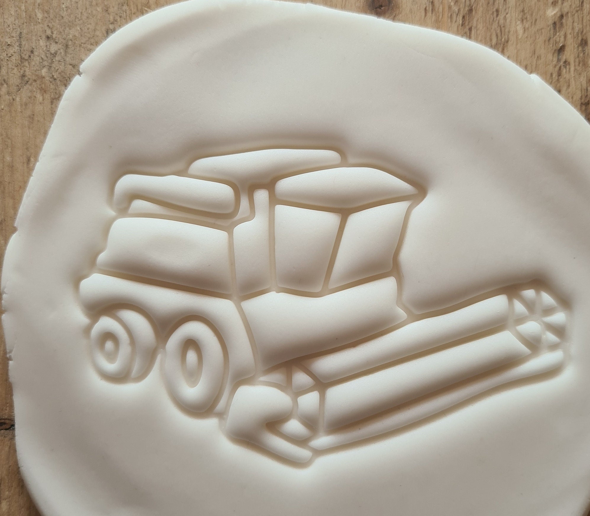 Combine Harvester Cookie Cutter Biscuit Birthday Party - Etsy UK