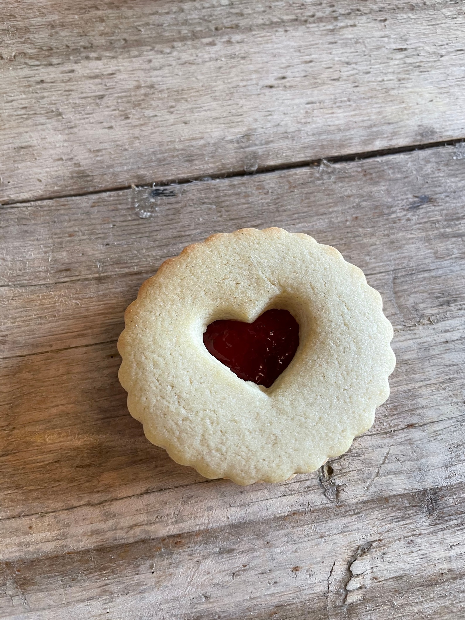 Jammy Ring Jam Heart Biscuit Jam Sandwich Biscuit Cookie - Etsy UK