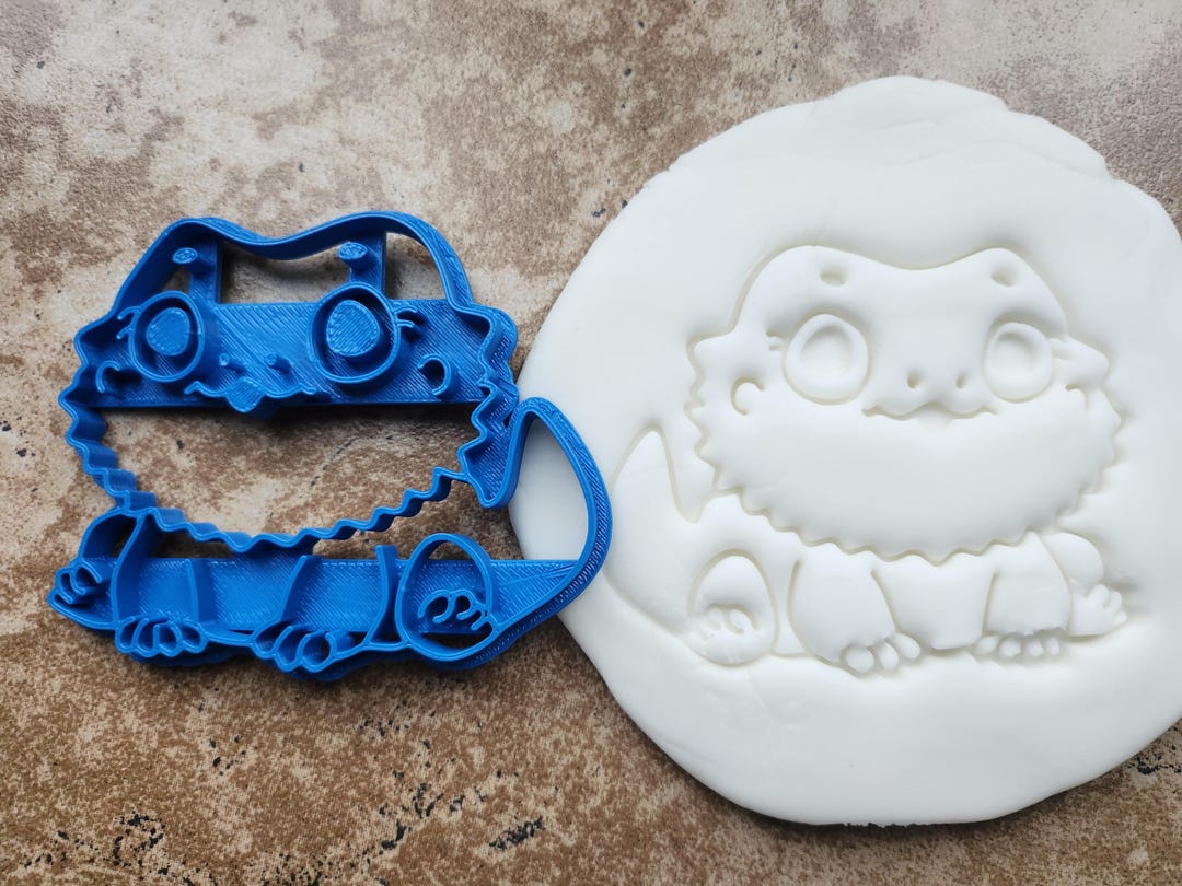 Cute Bearded Dragon Kawaii Cookie Cutter, Biscuit Baking Accessories ...