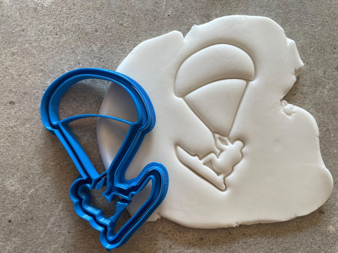 Kite Surfer Cookie Cutter, Biscuit Baking Accessories, Cake Decoration ...
