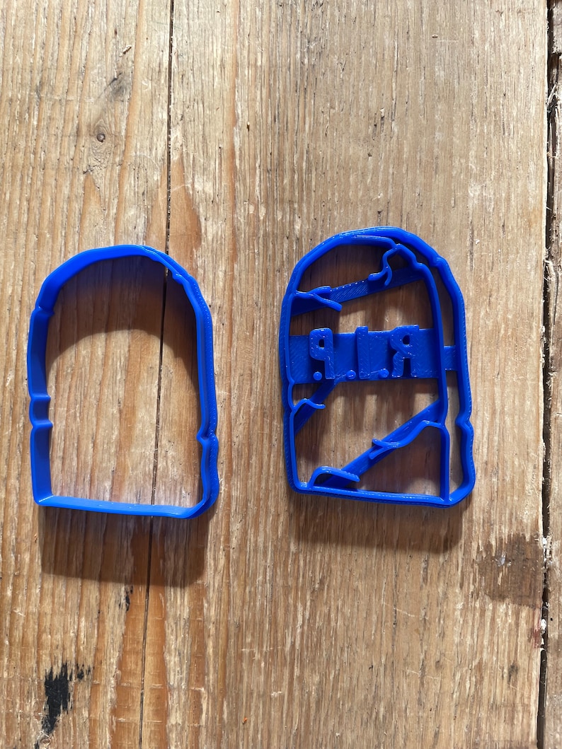 RIP Gravestone Biscuit/ Cookie Cutter, Halloween, Spooky, Baking ...