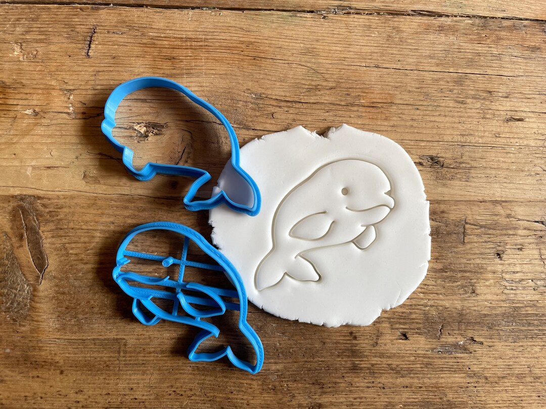 Beluga Whale Cookie Biscuit Cutter, Decorating Ideas, UK, Sea Creature ...