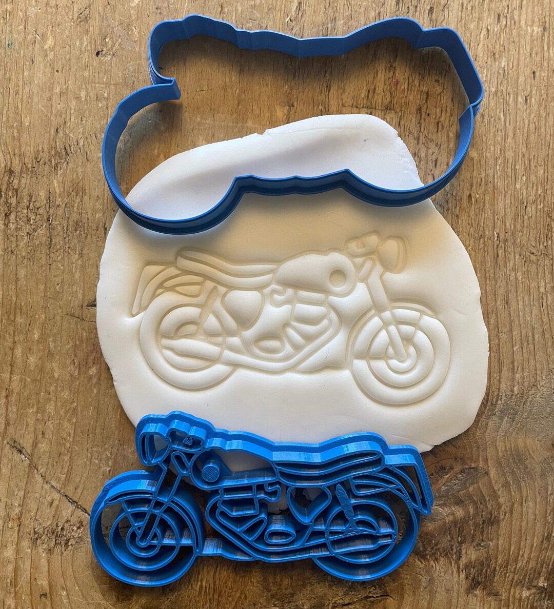 British Classic Motorbike Cookie/ Biscuit Cutter, Decorating Ideas ...