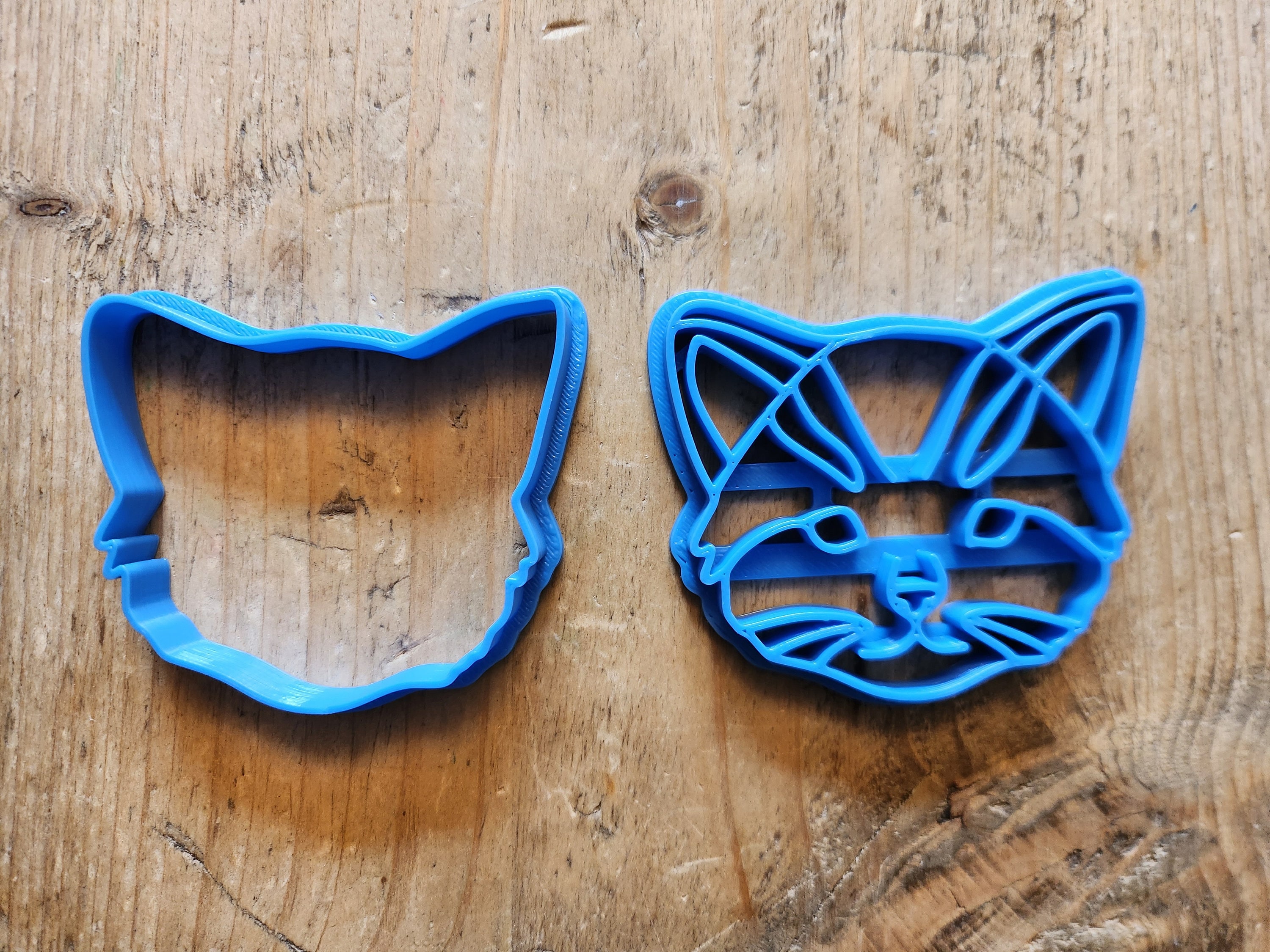 Cute Cat Face Cookie Biscuit Cutter, , Animal Icing Decoration, Cat ...