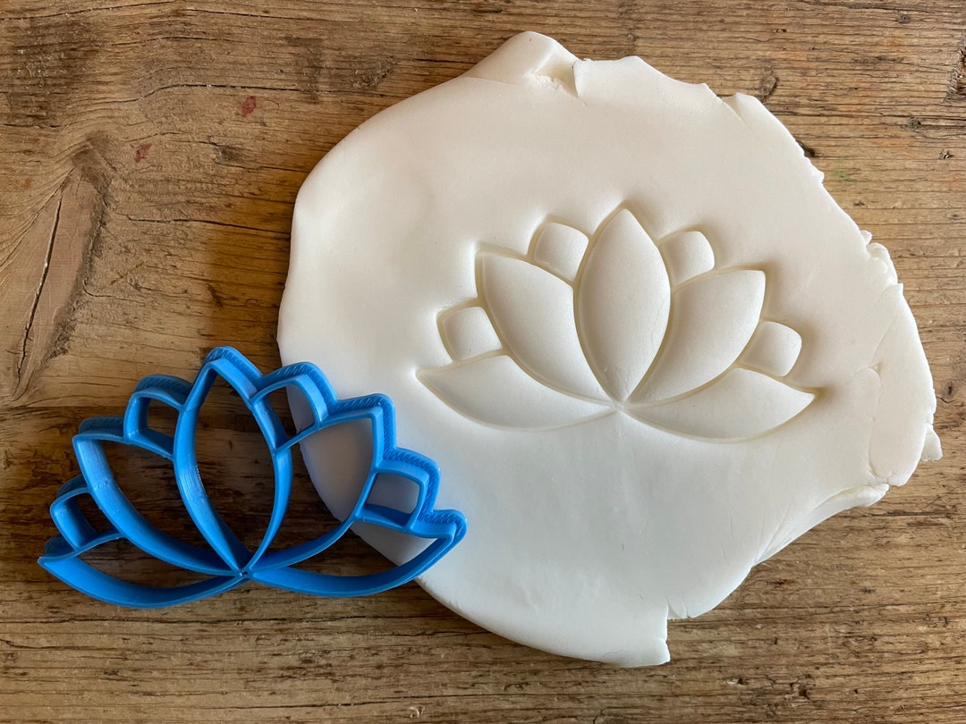 Lotus Flower Cookie Cutter, Gift Ideas, Flower, Spring, Biscuit ...