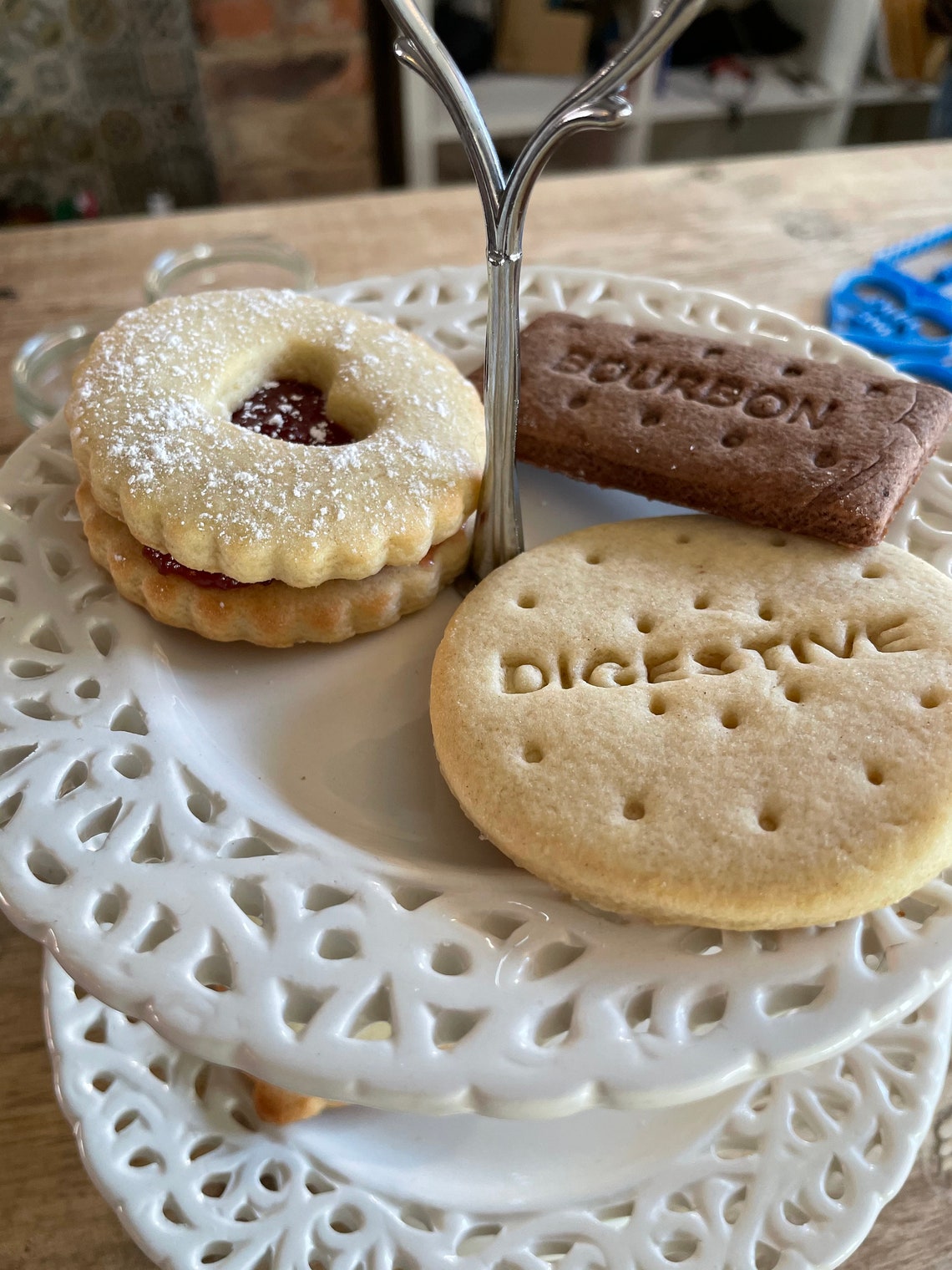 Jammy Ring Jam Heart Biscuit Jam Sandwich Biscuit Cookie - Etsy UK