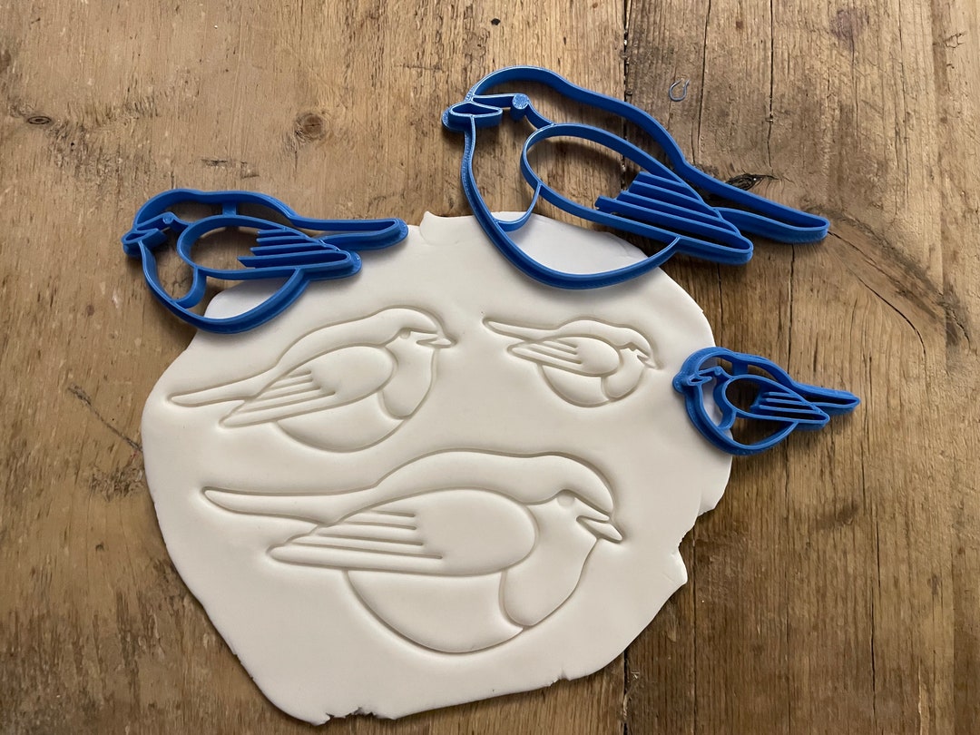 Robin Redbreast Cookie/ Biscuit Cutter, Cute, Animal Icing Decoration ...