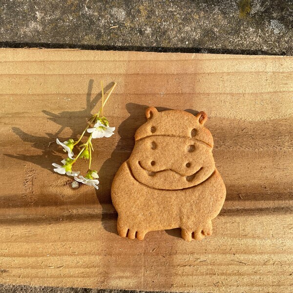 Hippo Cookies - Etsy