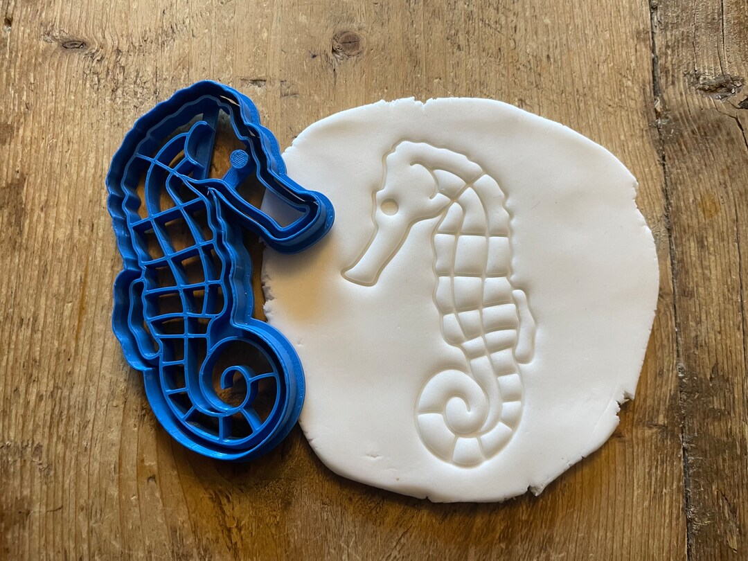 Seahorse Cookie/biscuit Cutter, Marine Sea Creature Baking Accessories ...