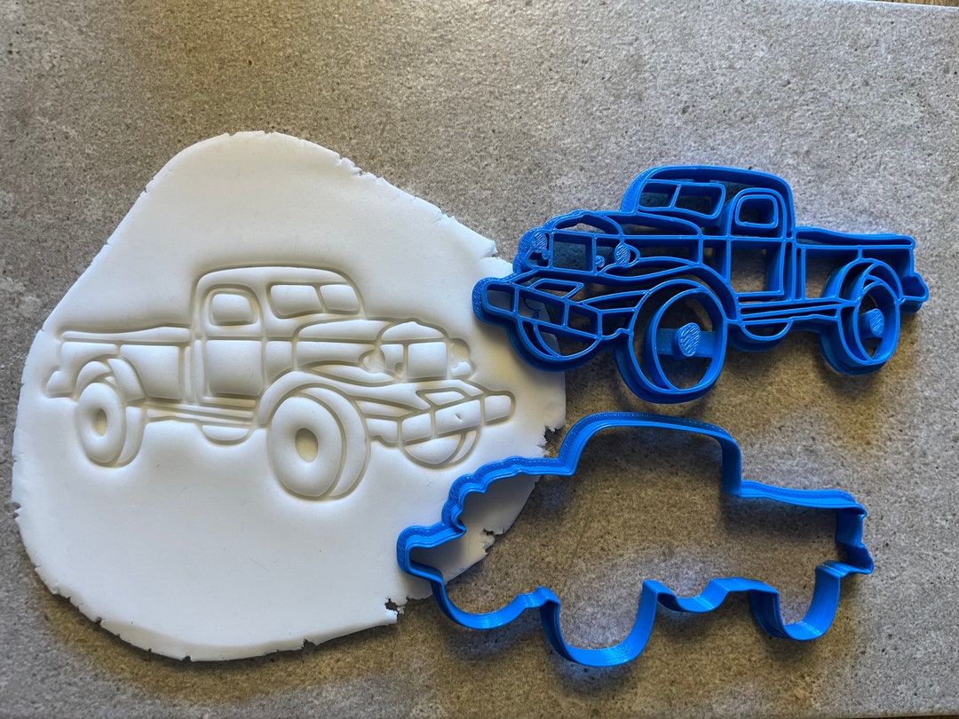 Dodge Power Wagon Cookie Cutter, Biscuit Cake Decorating Baking ...