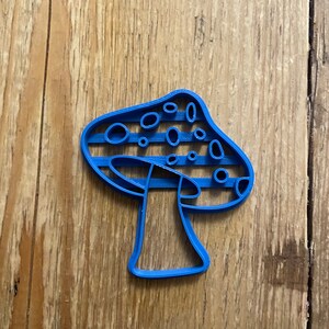 Mushroom Toadstool Cookie Biscuit Fondant Cutter, Nature, Forest, Cake ...