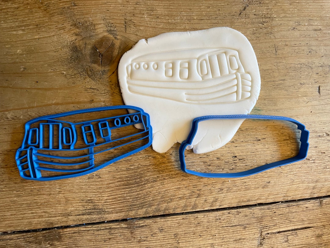Narrow Boat Cookie/ Biscuit Cutter, Uk Waterways Barge River Boat ...