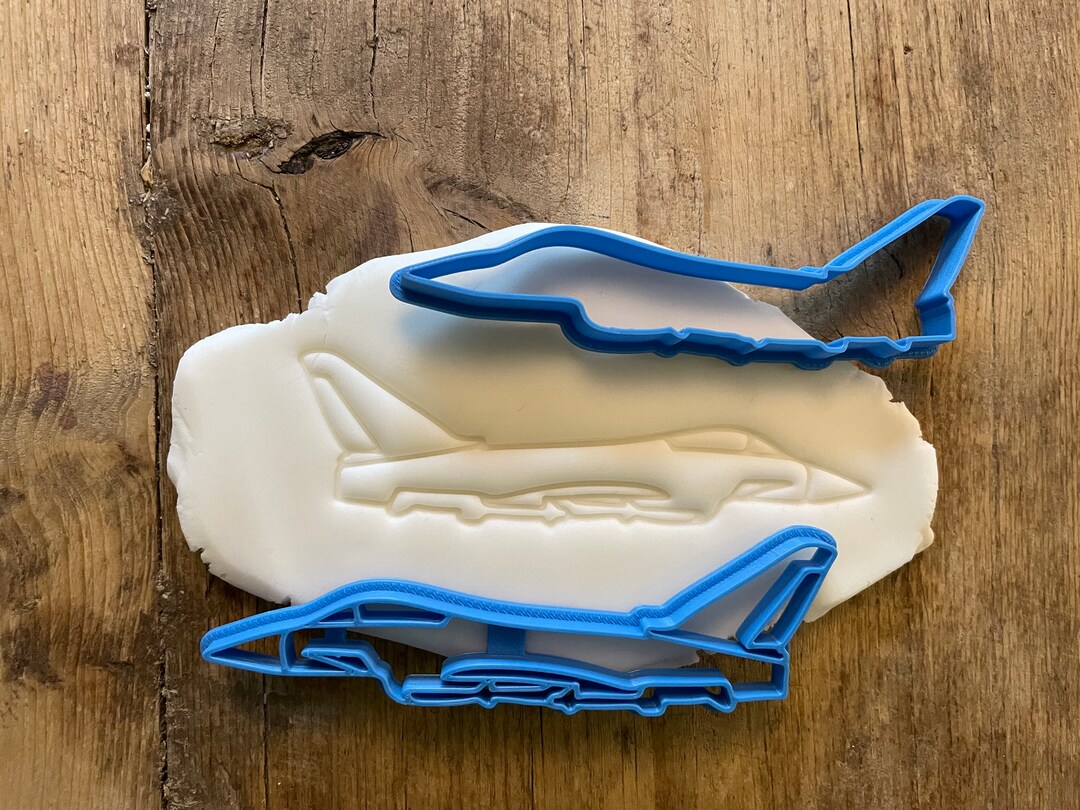 Eurofighter Typhoon Cookie Cutter, Biscuit Cutter, Sugarcraft, Icing ...