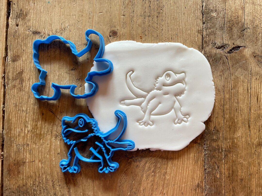 Bearded Dragon Cookie Biscuit Cutter, Baking Accessories, Cake ...