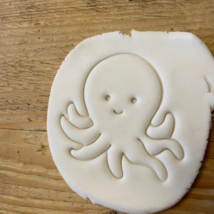 Octopus Cookie/ Biscuit Cutter, Decorating Ideas, UK, Sea Creature ...