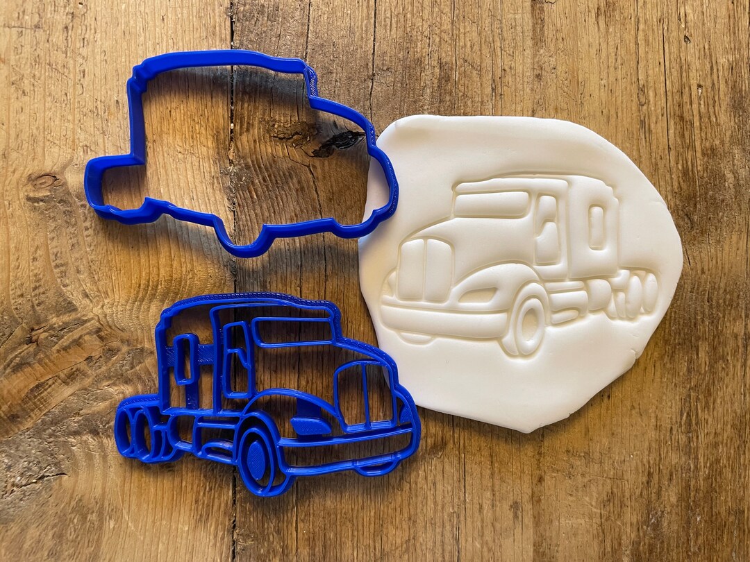 Big Rig Cookie/ Biscuit Cutter, Baking Accessories, Cake Decorating ...