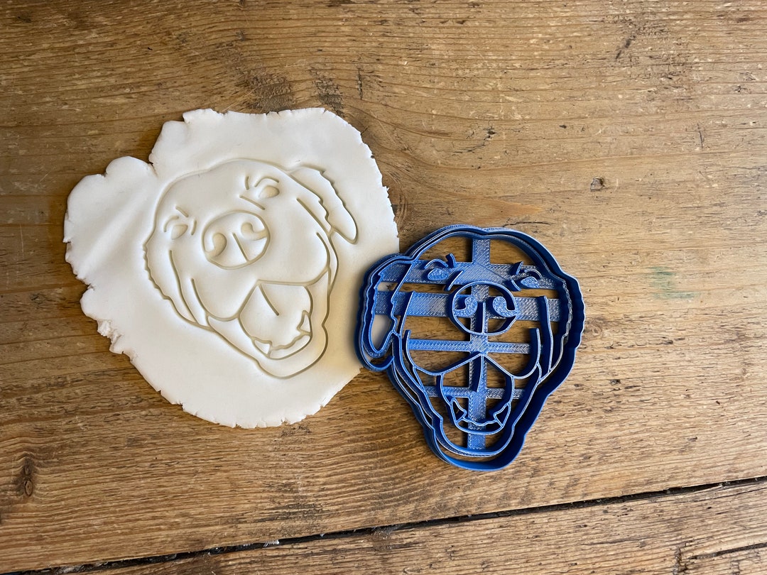 Golden Retriever Smiling Cookie Biscuit Cutter, Baking Accessories ...