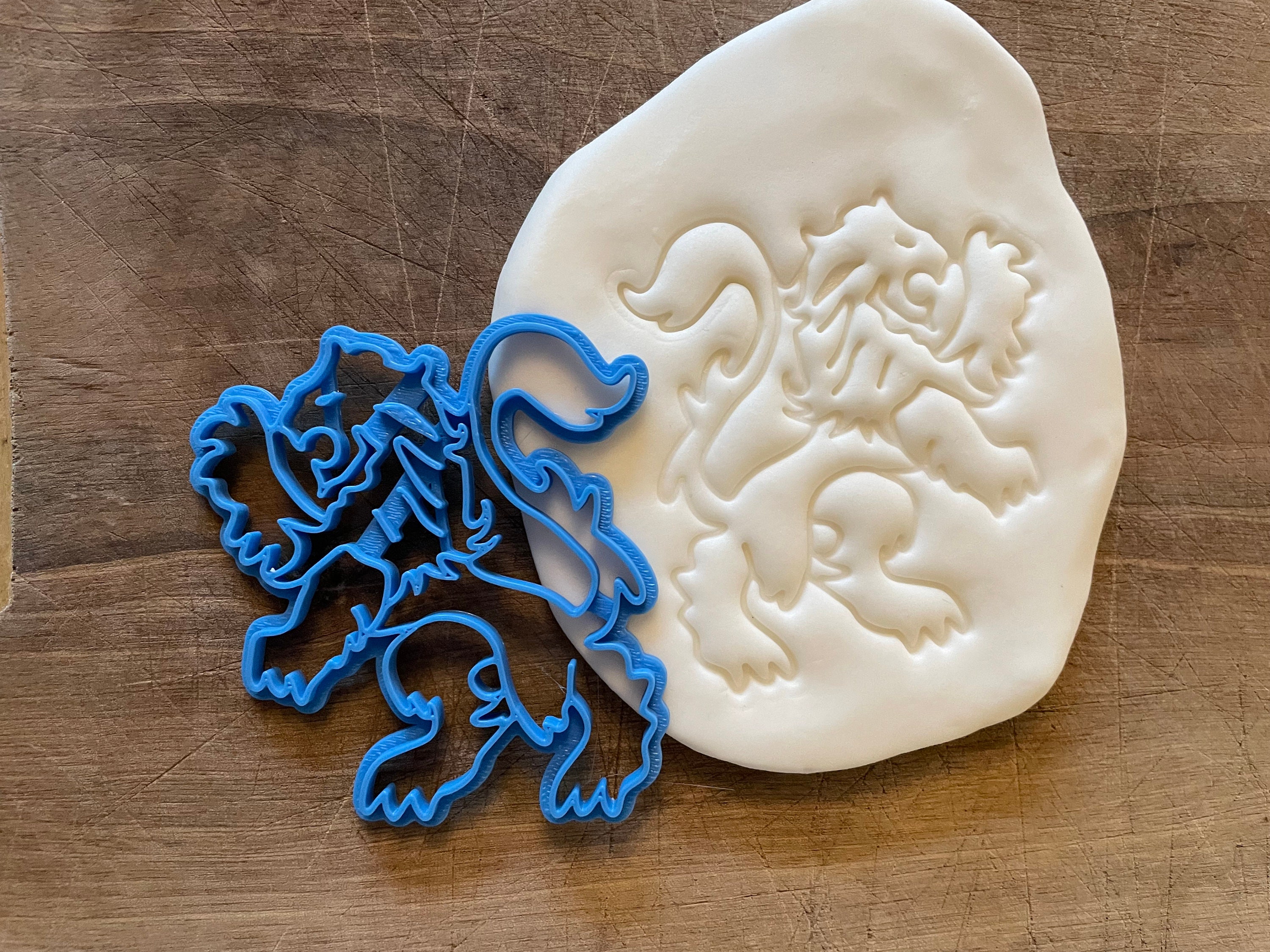 English Lion Cookie Cutter Biscuit Cutter Rugby National - Etsy