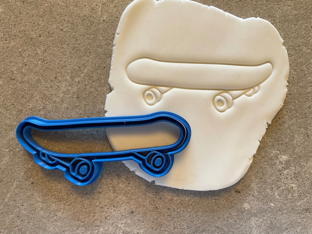 Skateboard Cookie Cutter, Biscuit Baking Accessories, Cake Decoration ...
